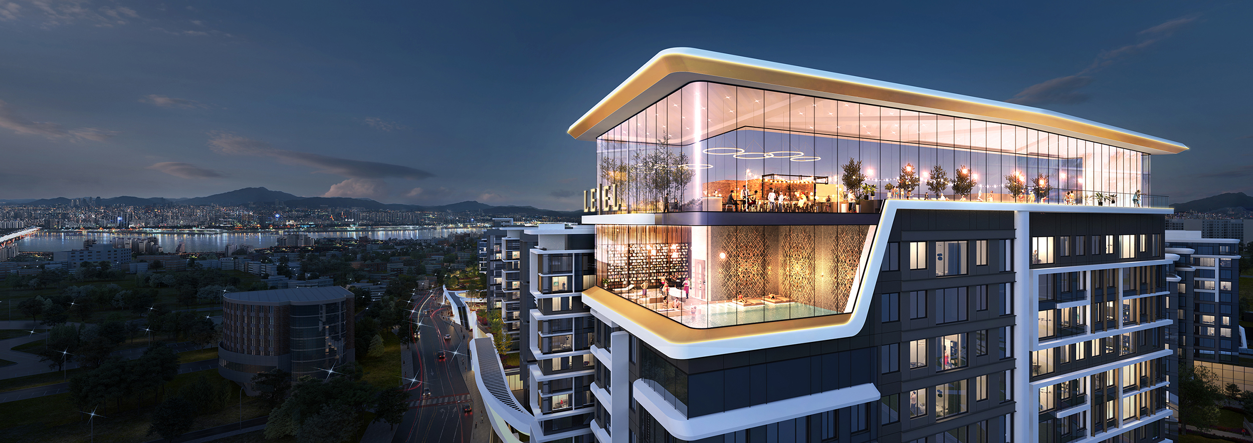 Hannam District 2 – Innovative design – INDECORE RENDERING STUDIO